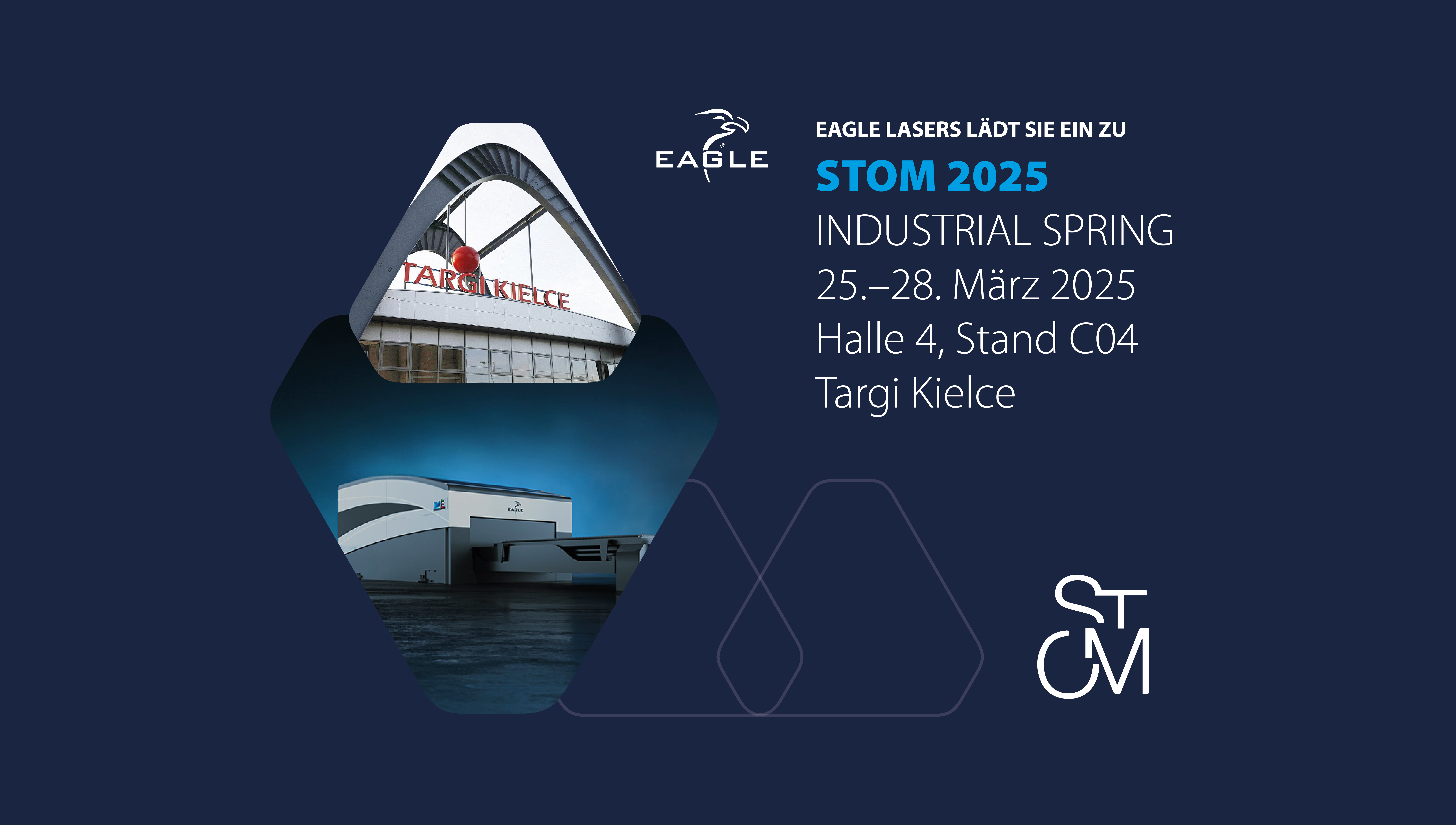 Eagle Lasers auf der STOM 2025 Industriemesse - Cięcie laserem Eagle - nic szybszego!